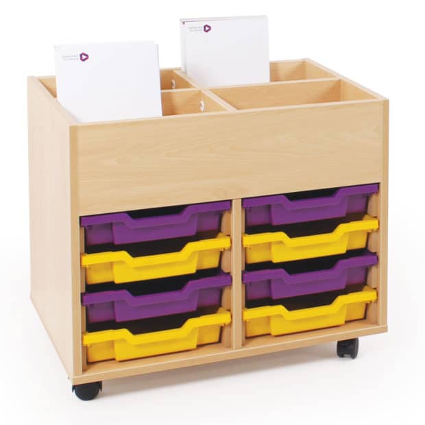 MTS - Mobile Tray Storage Unit - Advanced Furniture