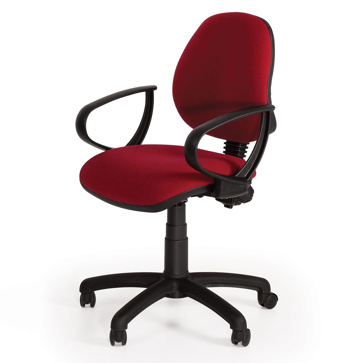 Medium-Back Operator / Task Chair + Fixed Armrests - Advanced Furniture